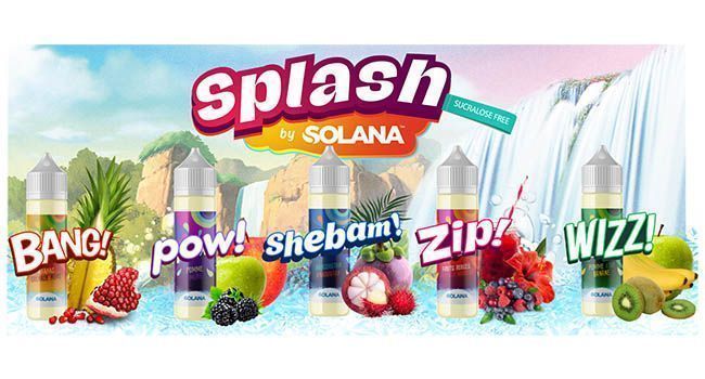 Test : E-liquides Splash - Solana - E-liquides fruités frais