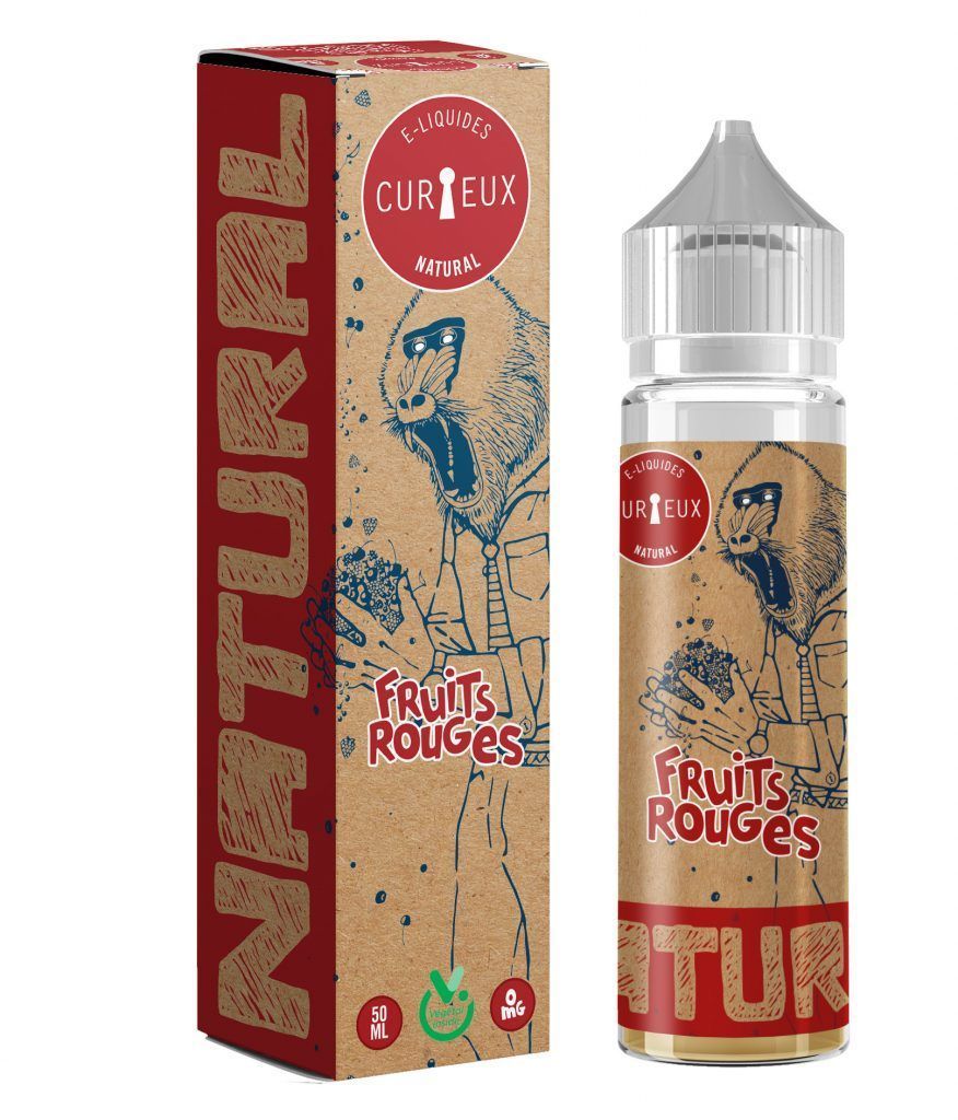 Test : Fruits rouges - Natural - Curieux - Vaping Post - e-liquide ...